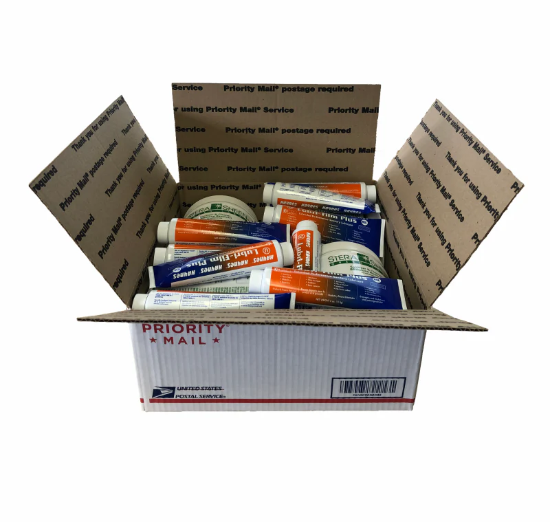 Lube Sanitizer Combo | Soft Serve ProPack | 1 Case of Stera Sheen Jars