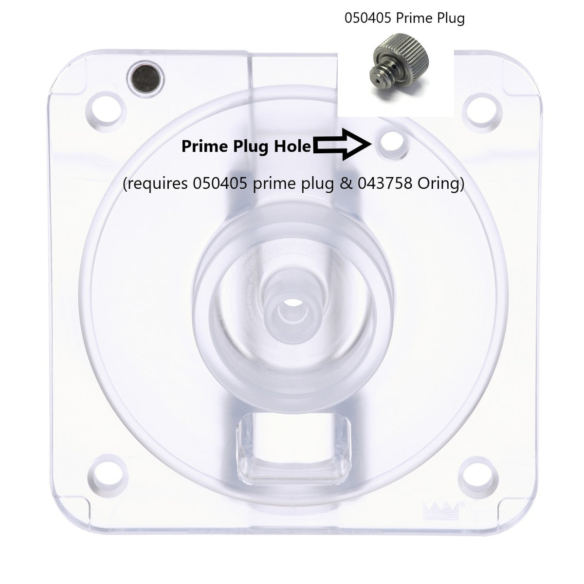 X83427SER2 Slush Door for Taylor Machines with Prime Plug Hole | Exact