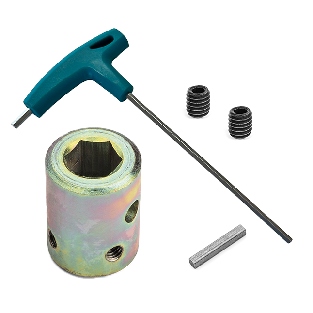 012721 Taylor Hex Coupler Installation Bundle with Allen Wrench Tool|